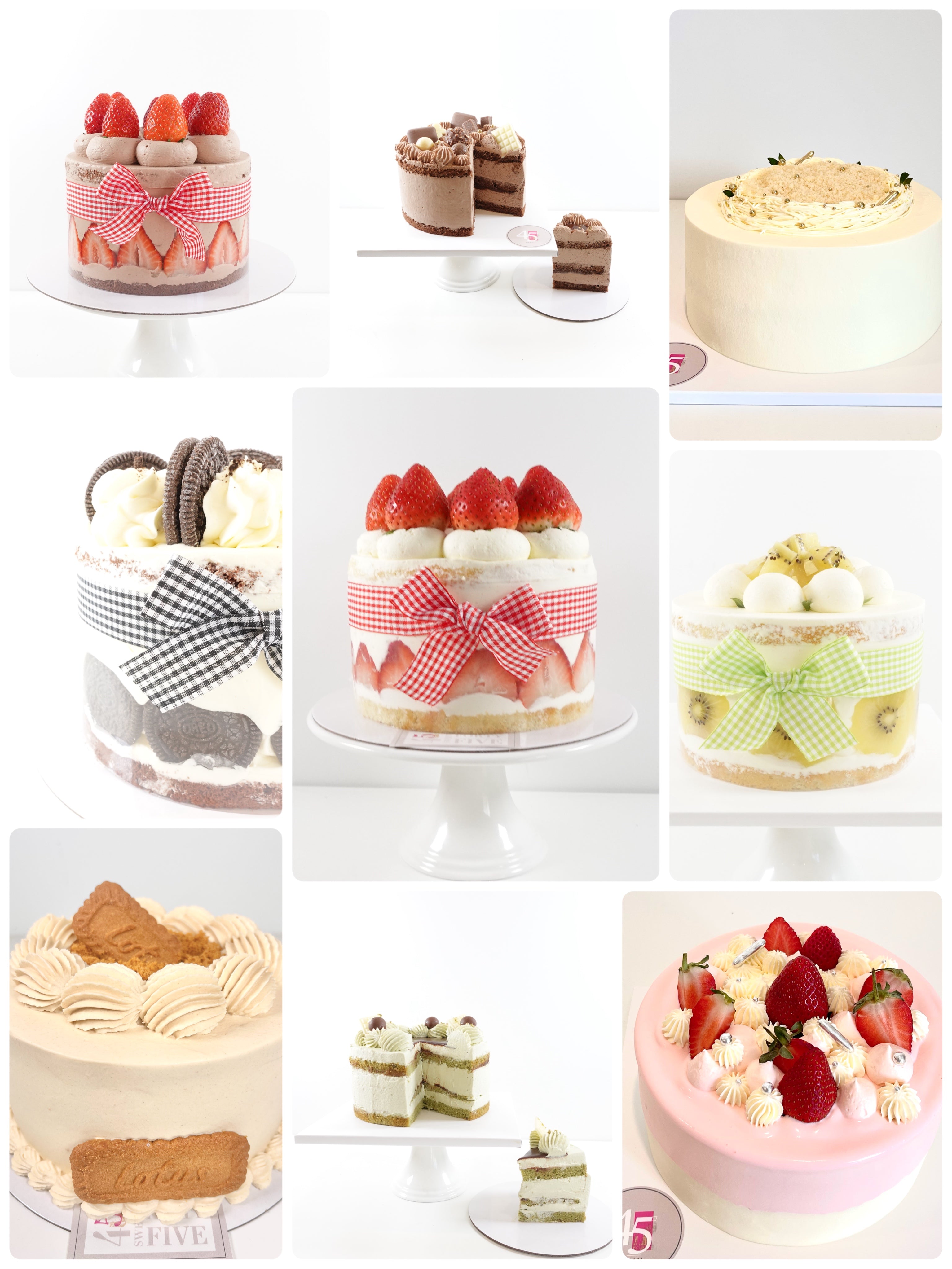 FRESH CREAM CAKES – Sweet Fortyfive